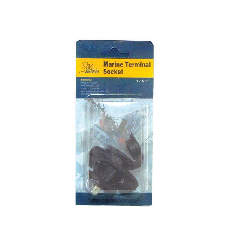 Marine Terminal Socket, 12V